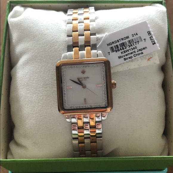kate spade | Jewelry | Kate Spade Two Tone Watch | Poshmark